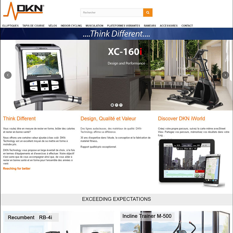 DKN Technology d'appareils de musculation et Cardio de DKN-Technology.